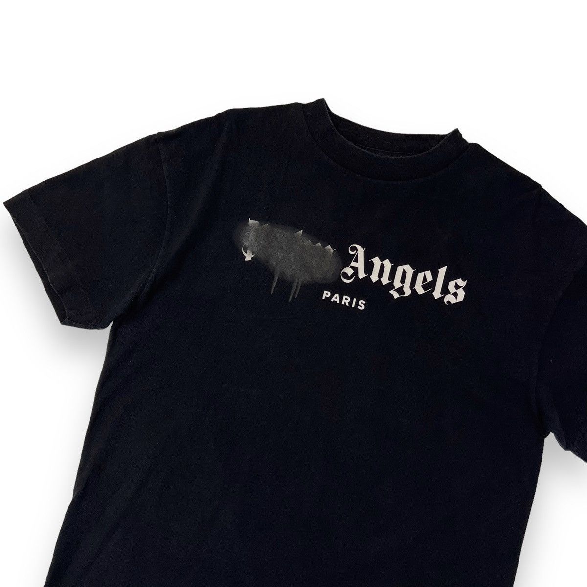 Palm Angels Palm Angels Spray Logo T Shirt | Grailed