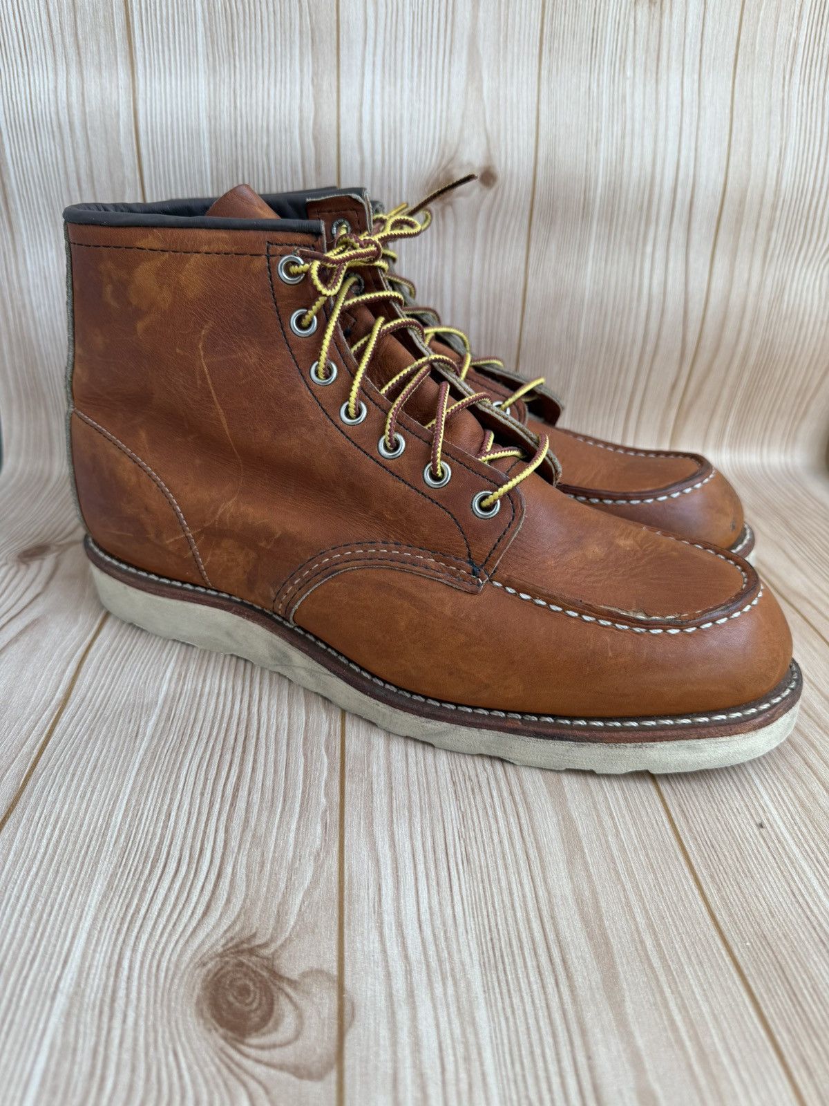 Red Wing Moc toe boots | Grailed