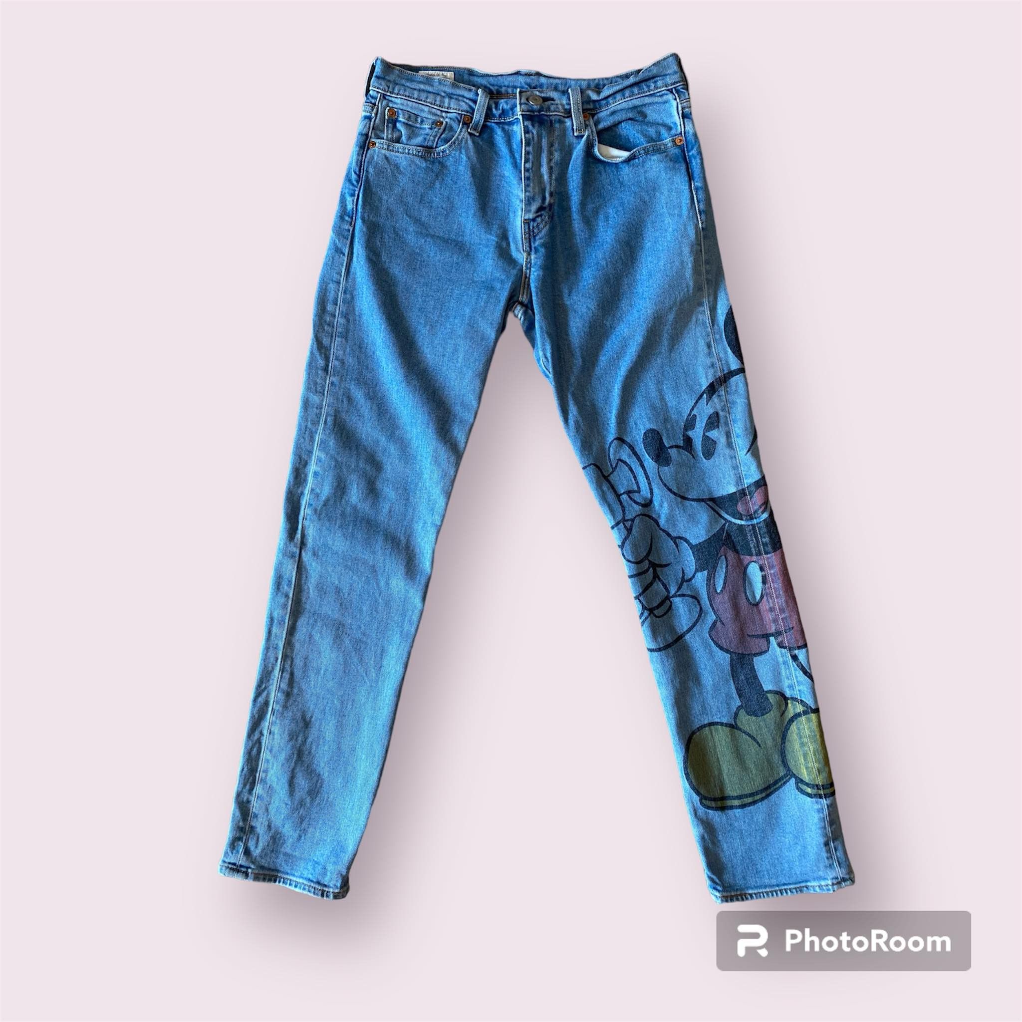 Levi's Levi's x Disney Mickey Mouse Hotline 502 Taper Jeans Denim | Grailed