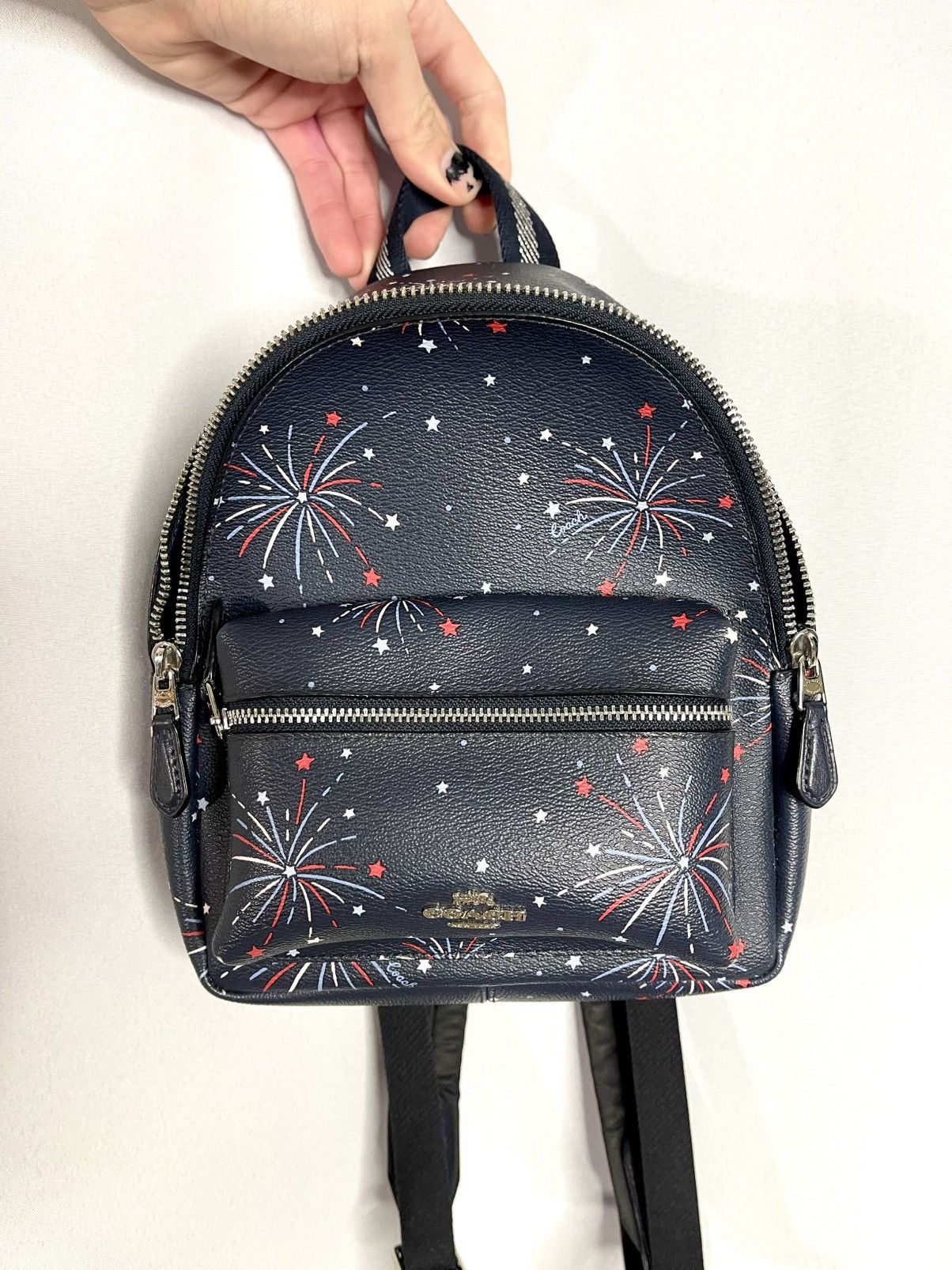 Coach COACH #f72774 RARE firework Americana mini Charlie backpack | Grailed