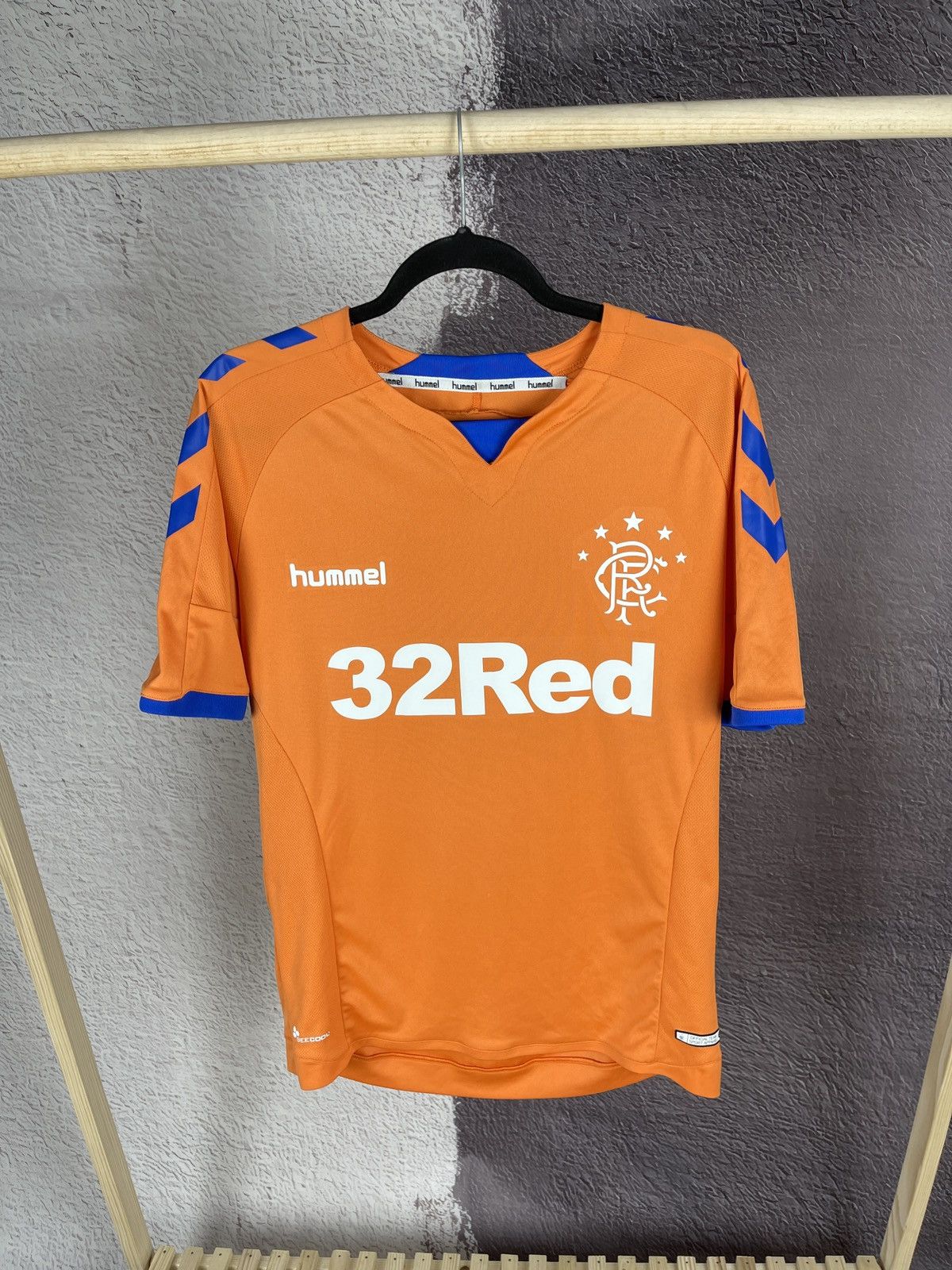 Hummel Hummel Rangers 2018 2019 third soccer jersey football shirt ...