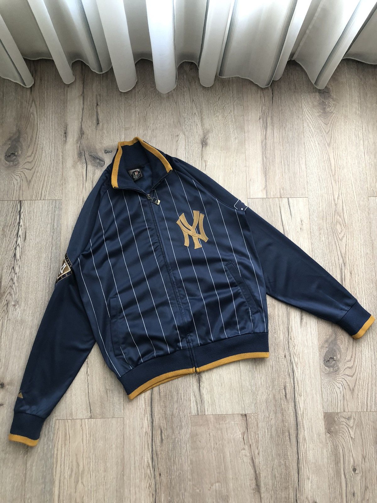 MLB × Majestic × New York Yankees New York Yankees Majestic MLB Zip ...