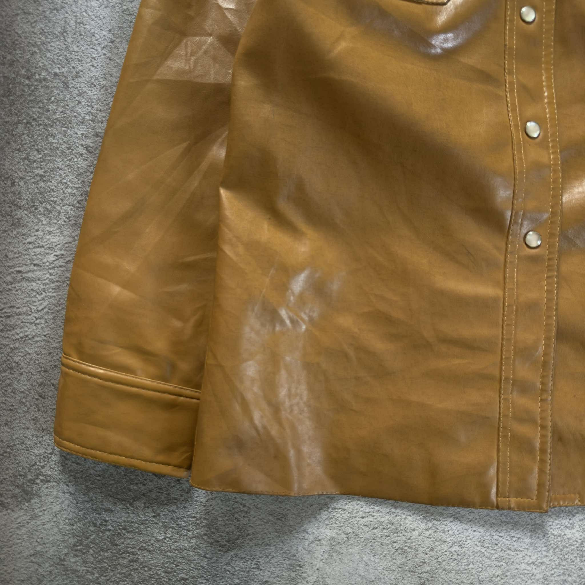 Other Vintage 1950's Dexalon made in USA fabric Leather jacket PVC ...