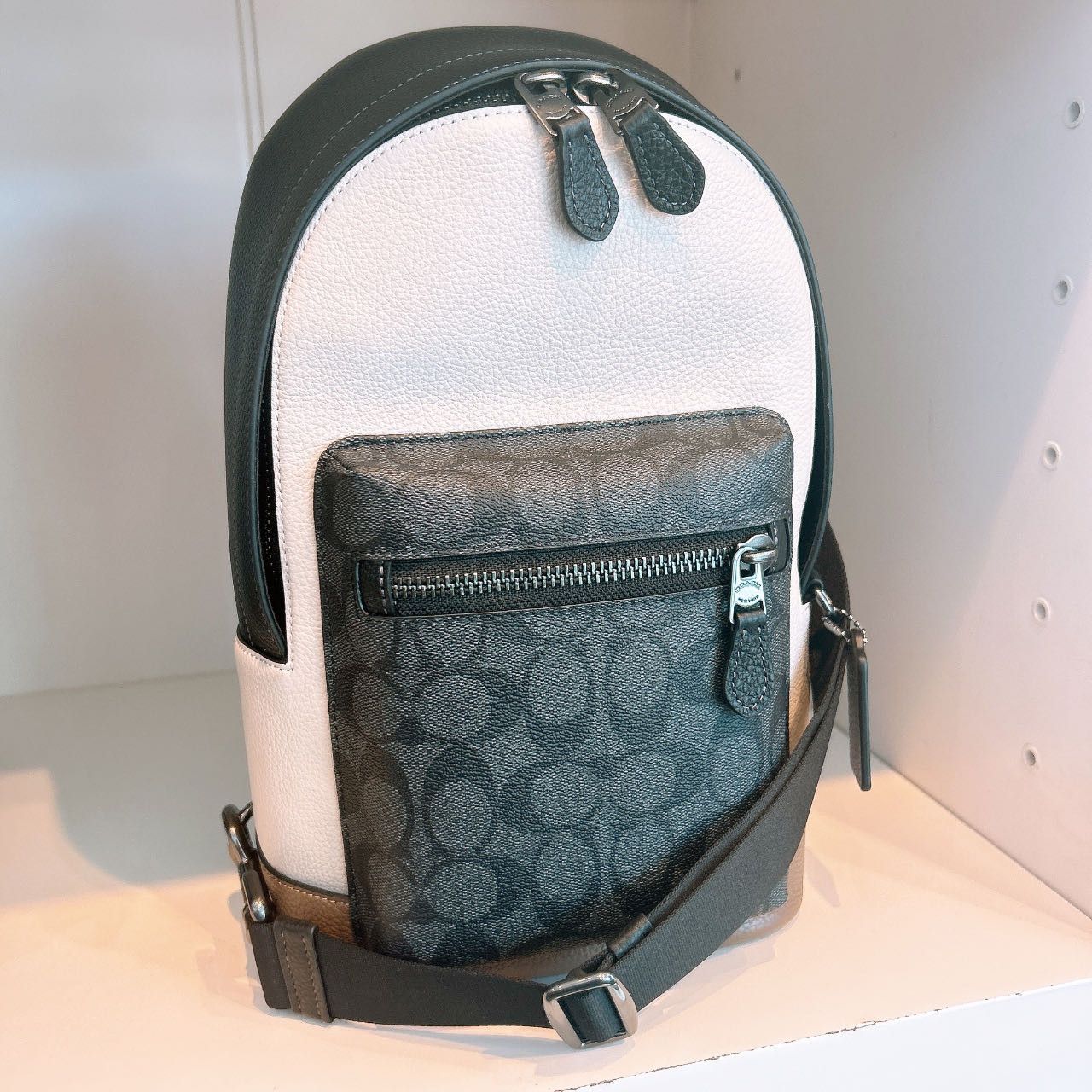 Coach West Pack In Colorblock Signature Canvas CT814 | Grailed