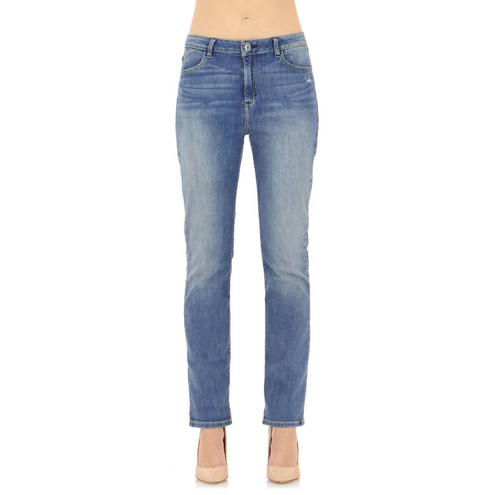 Designer MORRISON DENIM The Friend Mid-Rise Jeans In Sunset Boulevard ...