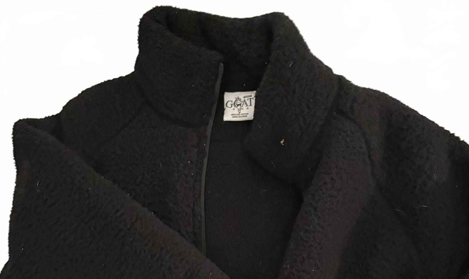 Grateful Dead GOAT Black Fleece Jacket - Cozy and Stylish | Grailed