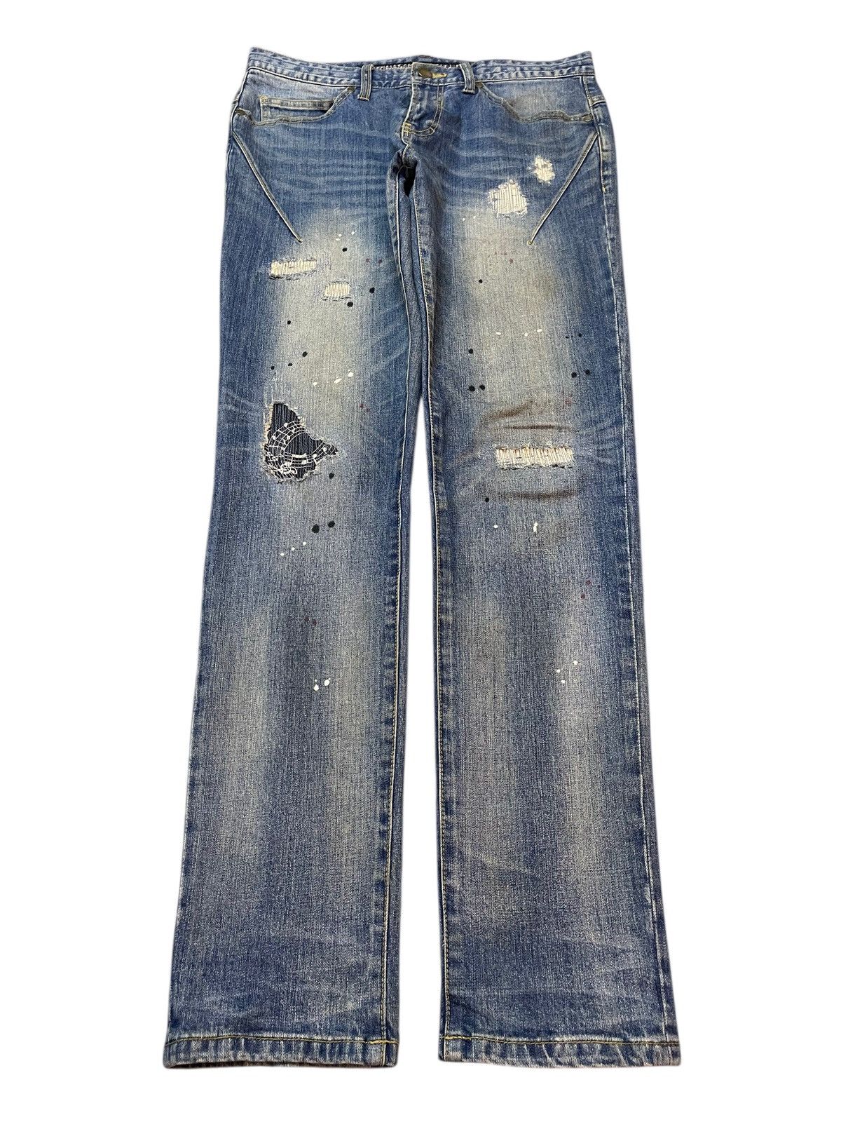 Loveless × Number (N)ine Vintage Japan Number Nine Fade Wash Distress ...