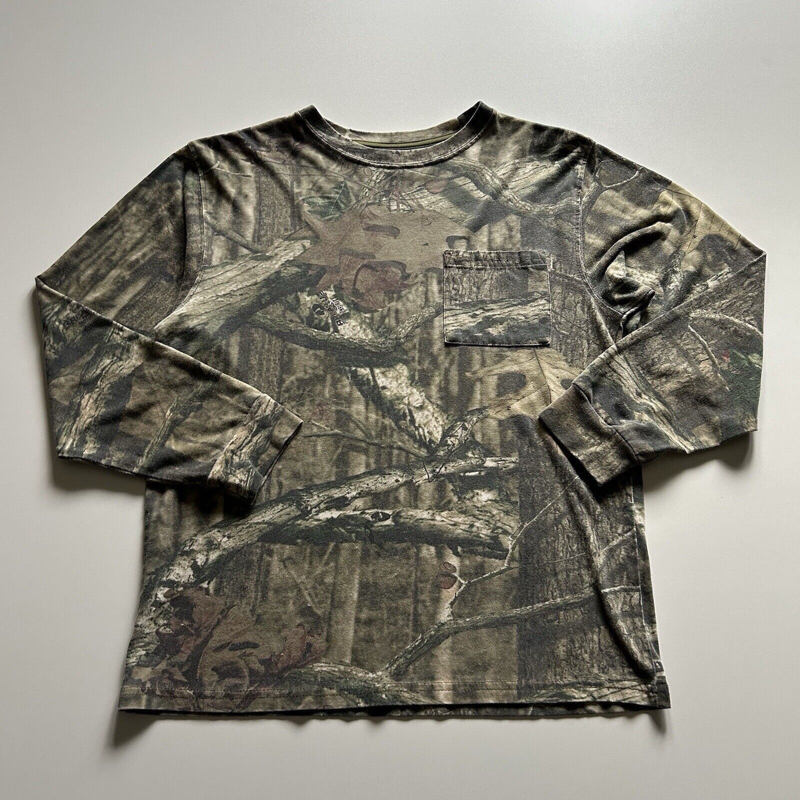 Realtree Vintage 2000s Real Tree Camouflage Graphic Long Sleeve Shirt ...
