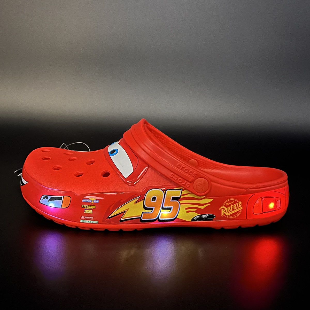 Crocs Croc Classic Clog Lightning McQueen | Grailed