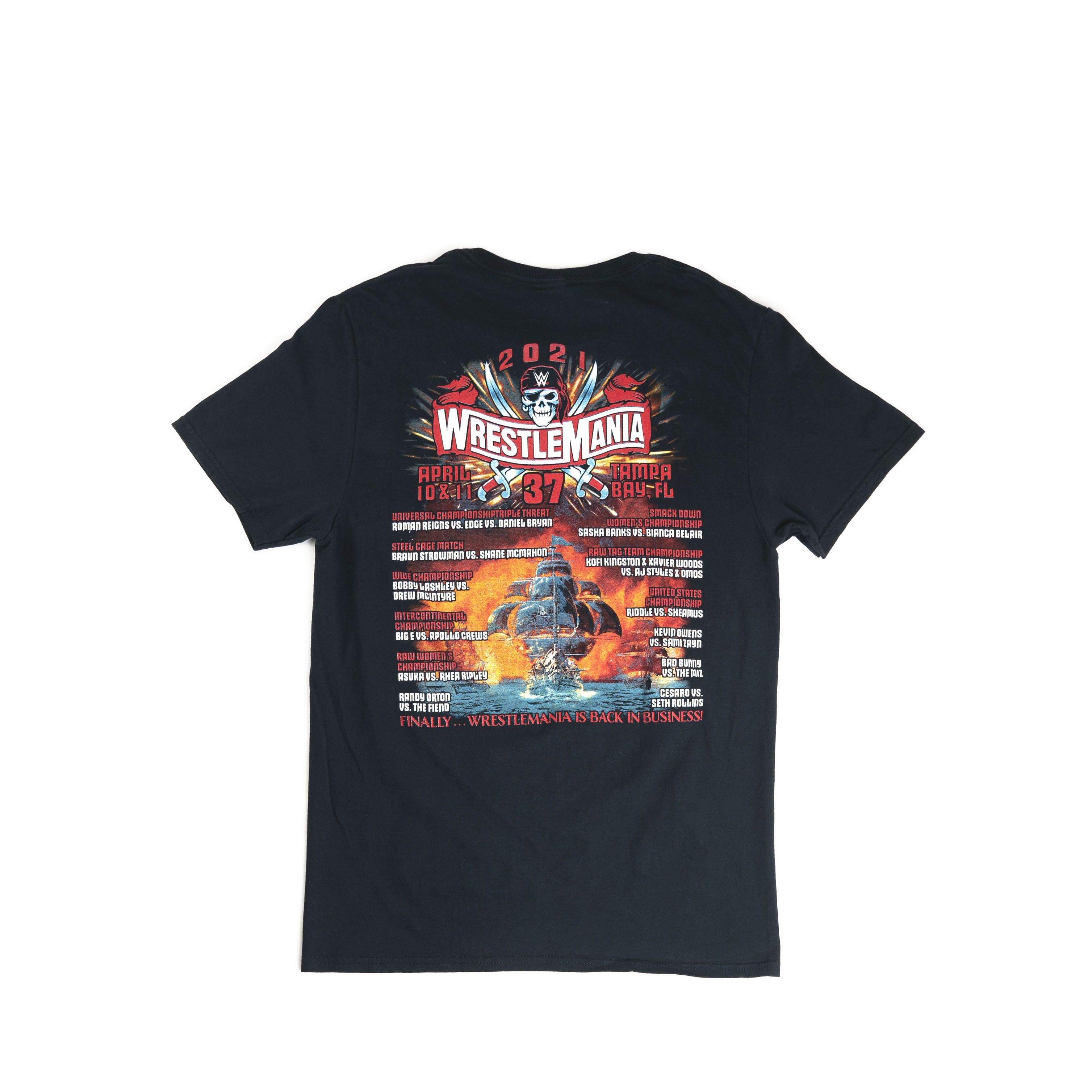 Wwe WWE 2021 Bad Bunny Wrestlemania Bootleg Tee Shirt | Grailed