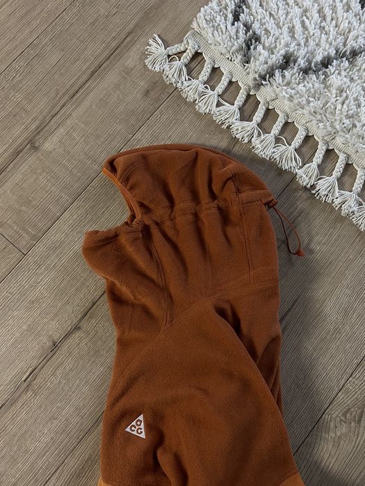 Nike NIKE ACG NINJA MASK GORPCORE BOXY Y2K OVERSIZED POLAR HOODIE | Grailed