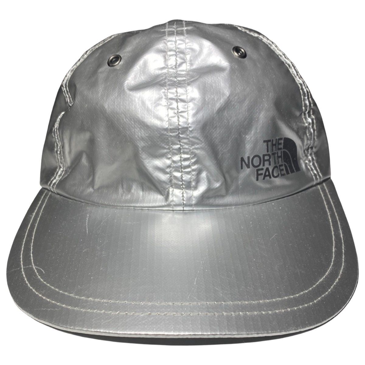 Supreme TNF/Supreme Silver Camp Cap | Grailed