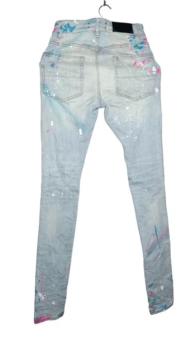 Amiri Amiri Paint Splatter Jeans | Grailed