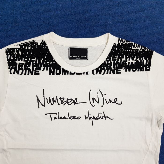 Number (N)ine Number Nine Japanese Brand Tshirt | Grailed