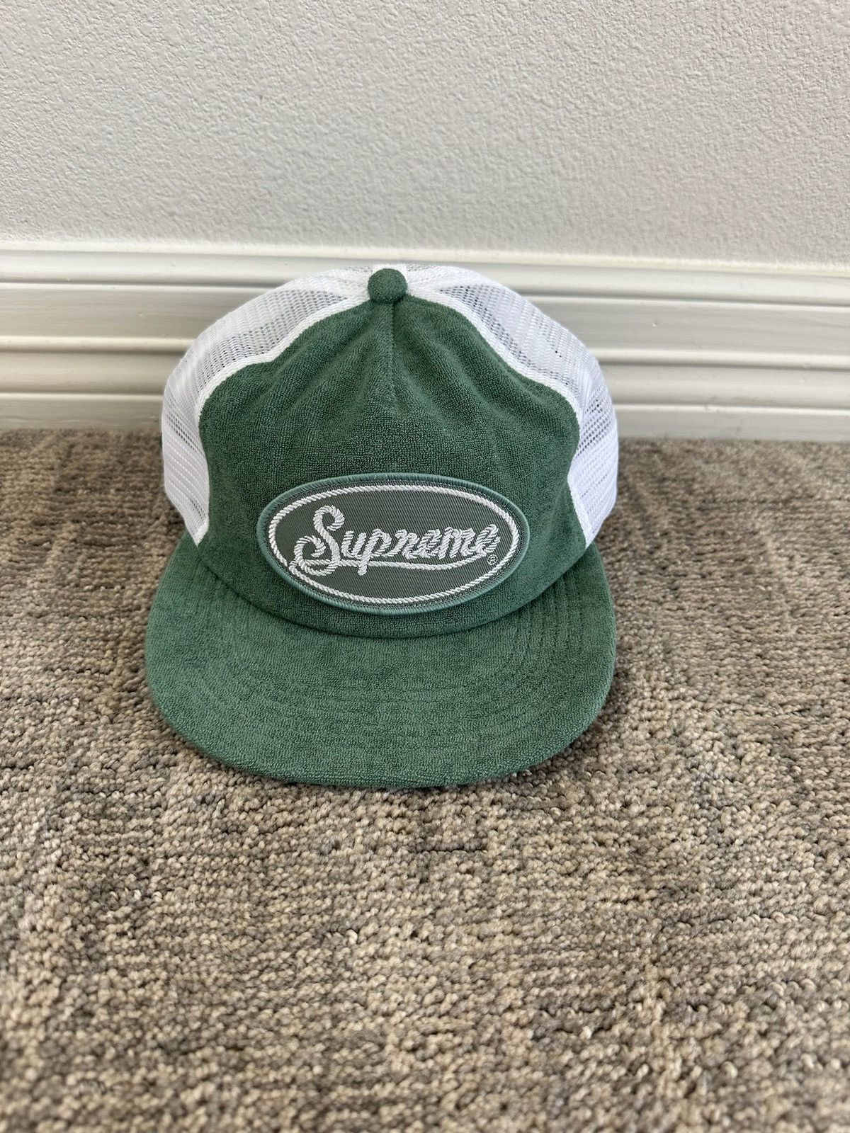 Supreme Supreme Terry Mesh Back 5-Panel Hat | Grailed