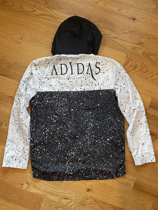 Adidas Adidas Original paint splatter windbreaker | Grailed