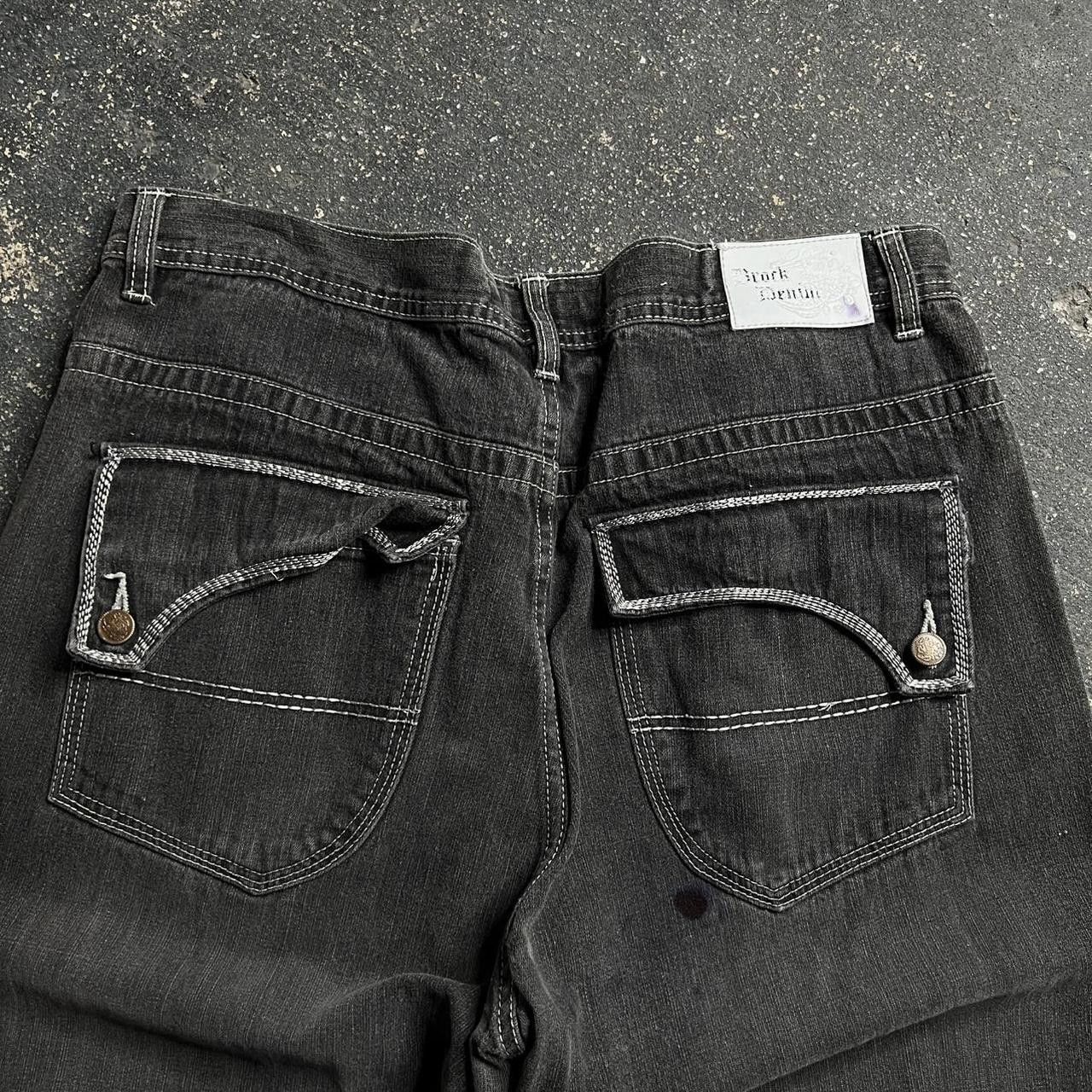 Designer Vintage Cyber 2000s Baggy Rock Denim | Grailed