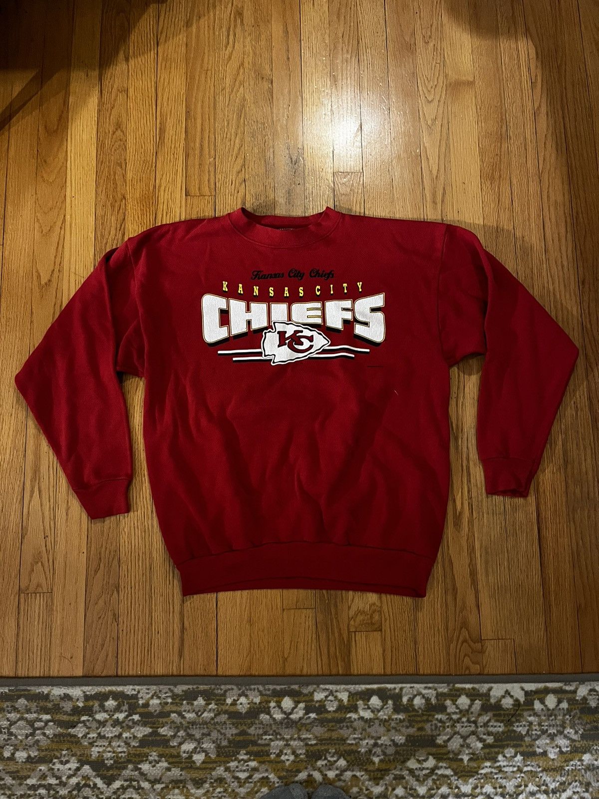 Made In Usa × NFL × Vintage Kansas City Chiefs Vintage Crewneck 1995 ...