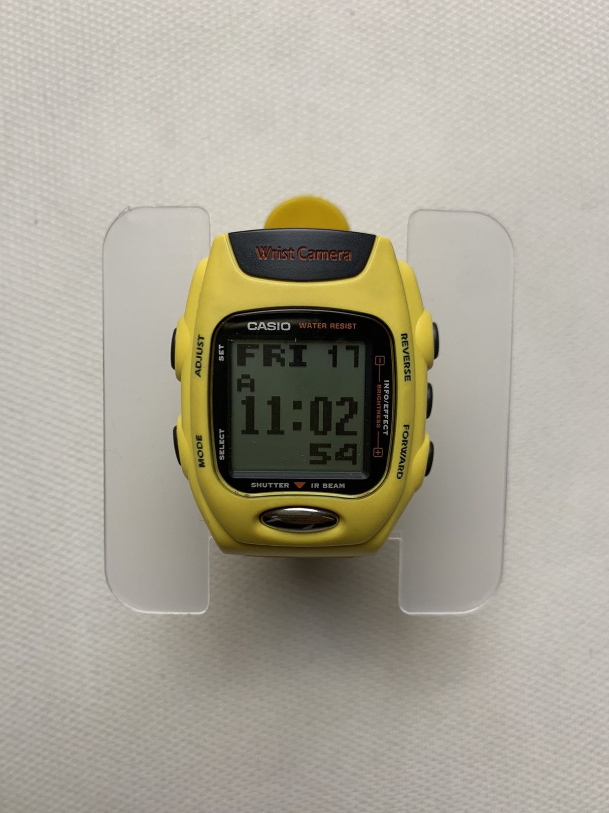 Casio × Vintage Vintage Casio Wrist Camera WQV-2 Yellow | Grailed