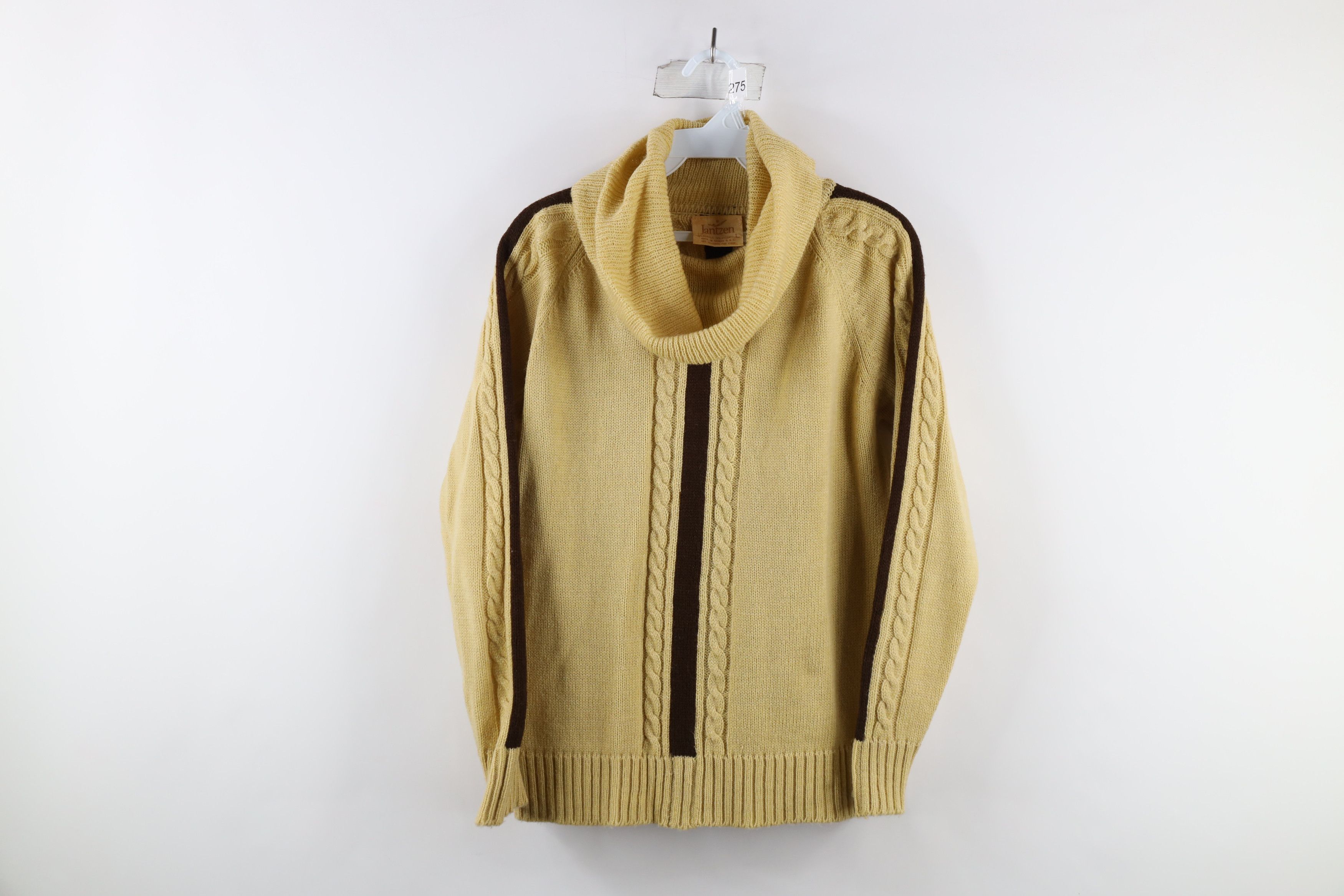 Vintage Vintage 70s Mid Century Modern MCM Knit Turtleneck Sweater ...