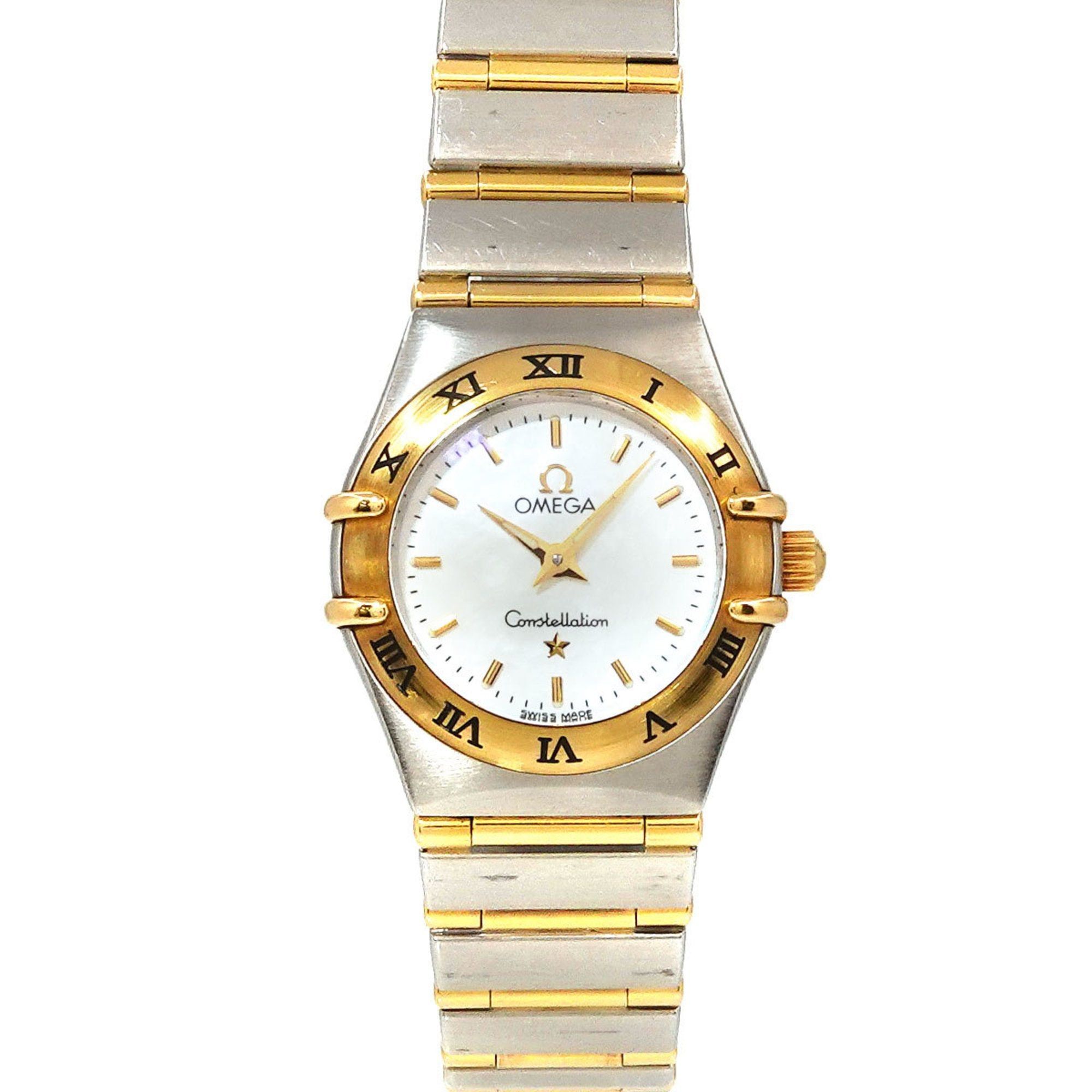 Omega OMEGA Constellation Combi 1262 70 Ladies Watch White Shell Dial ...