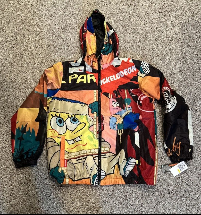 Streetwear Members Only X Nickelodeon SpongeBob & Patrick Jacket | Grailed