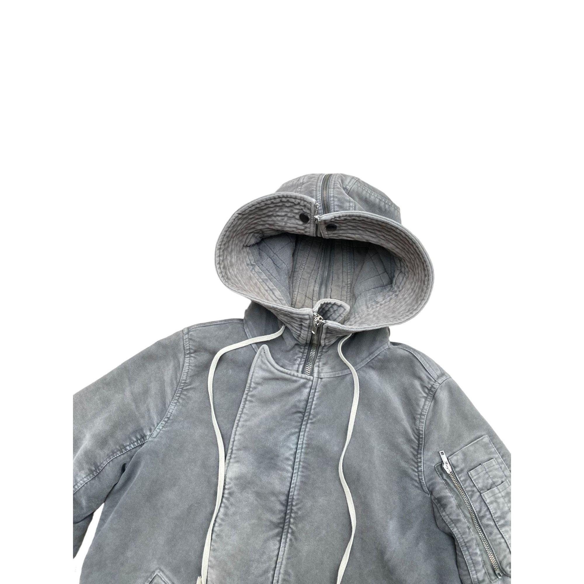 Rick Owens × Rick Owens Drkshdw FW 2014 Kaki Exploder Parka Jacket ...