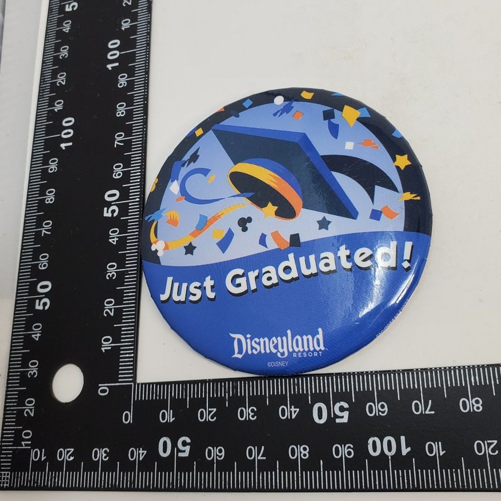 Disney Disneyland Just Graduated! Round Button | Grailed