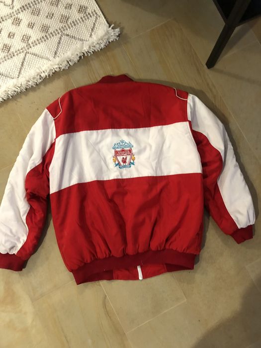 Vintage VINTAGE LIVERPOOL FC BOMBER JACKET | Grailed