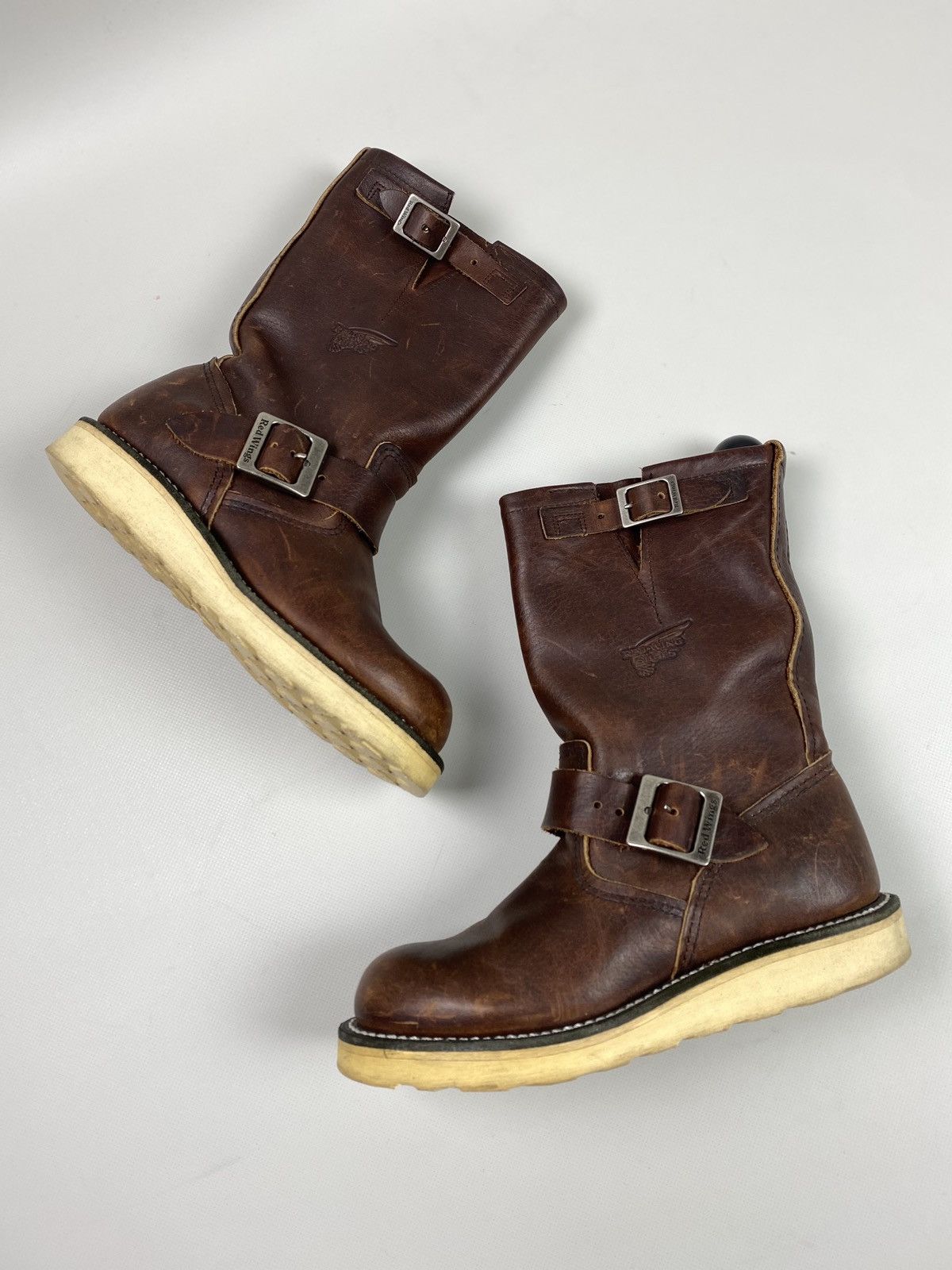 Red Wing × Vintage Red Wing Shoes vintage ladies engineer boots | Grailed