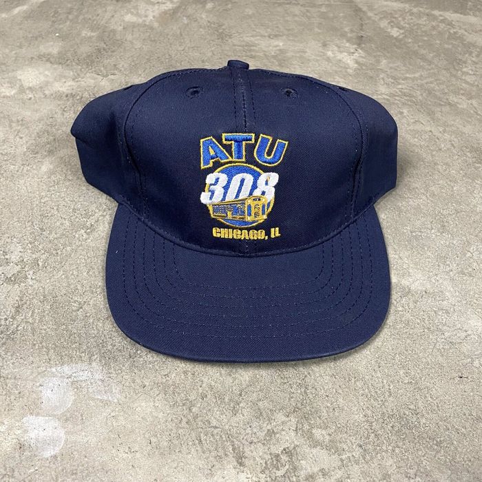 Vintage Amalgamated Transit Union Cap Hat Adjustable ATU Chicago CTA ...