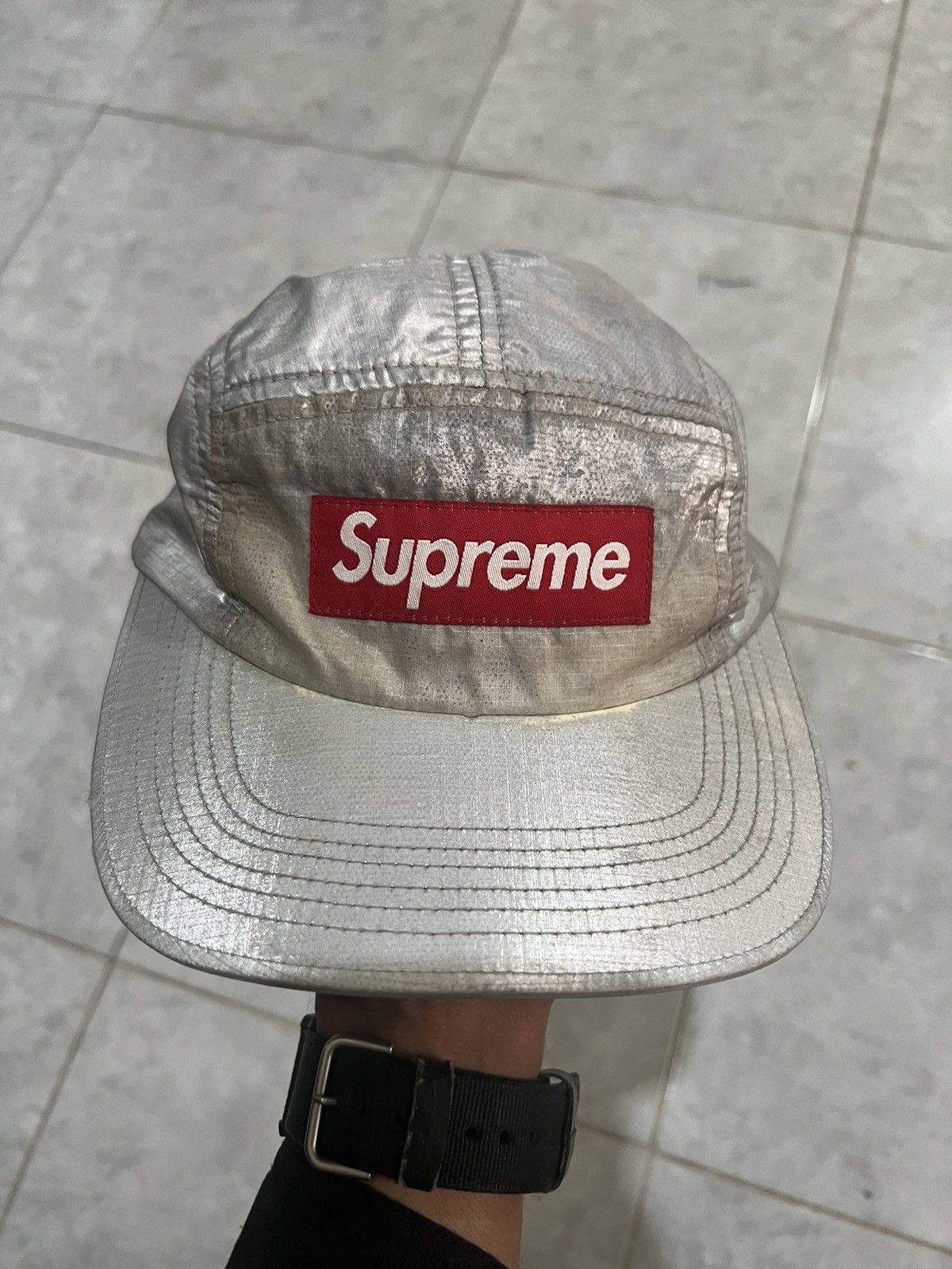 Supreme Supreme 5 panel logo box | Grailed