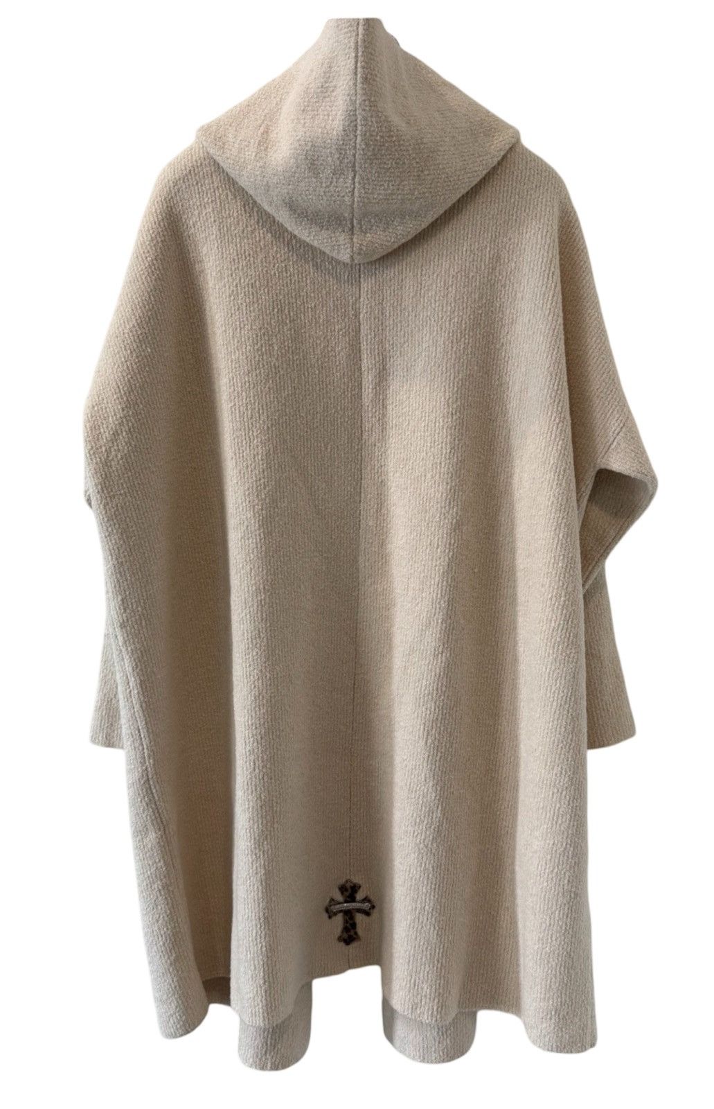 Chrome Hearts Pony hair leopard cheetah cross patch cloak cape | Grailed