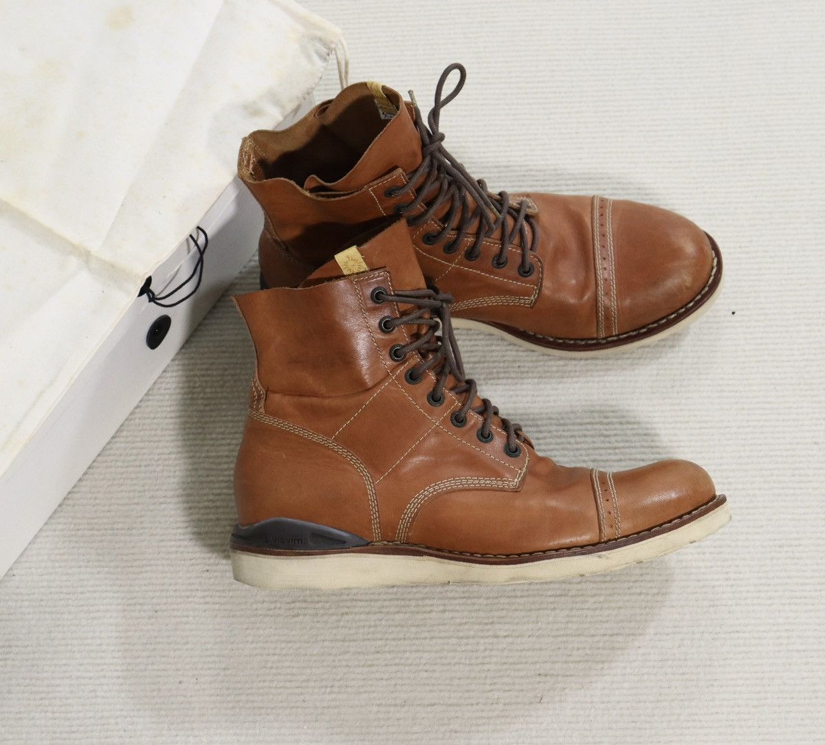 Visvim Visvim Virgil Cantor Folk US10 Natural | Grailed