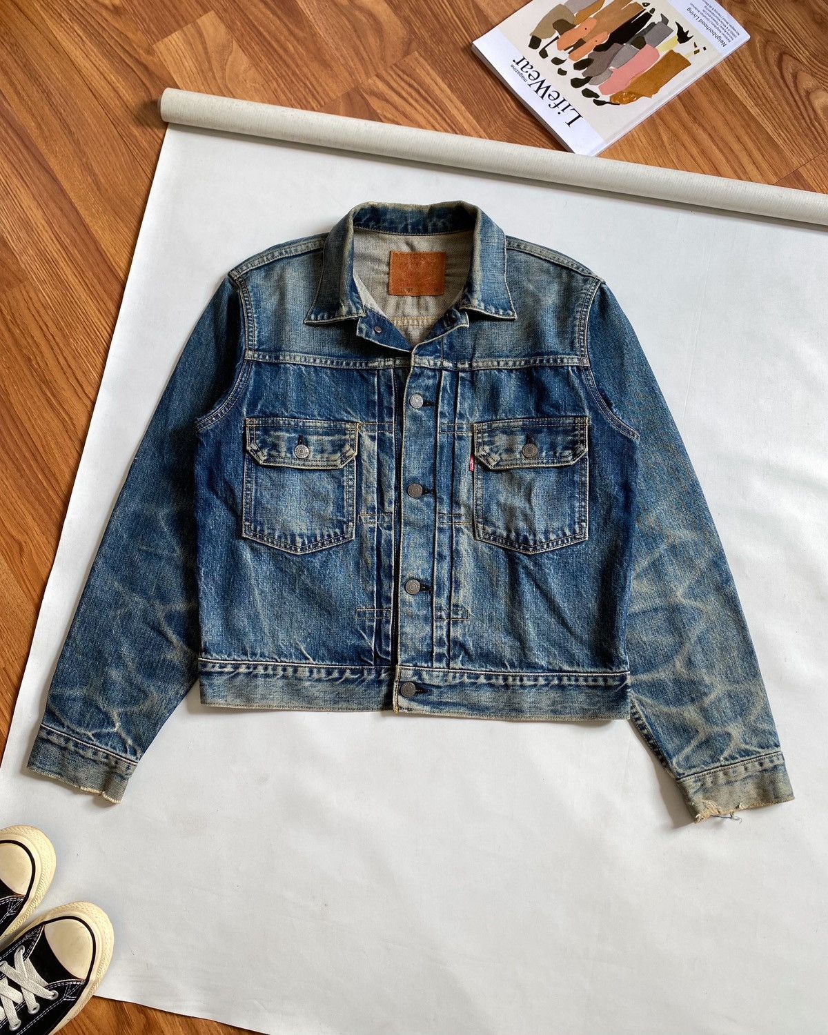 Japanese Brand × Levi's × Vintage 🇯🇵VTG 90S LEVIS TYPE II SELVEDGE ...