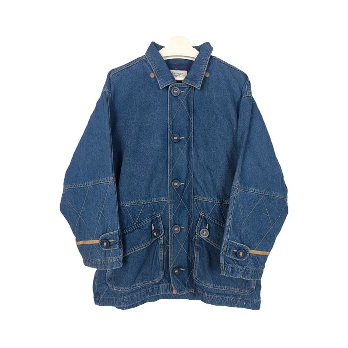 Vintage Authentic Vintage 90s NAF NAF League Sport Denim Jacket | Grailed