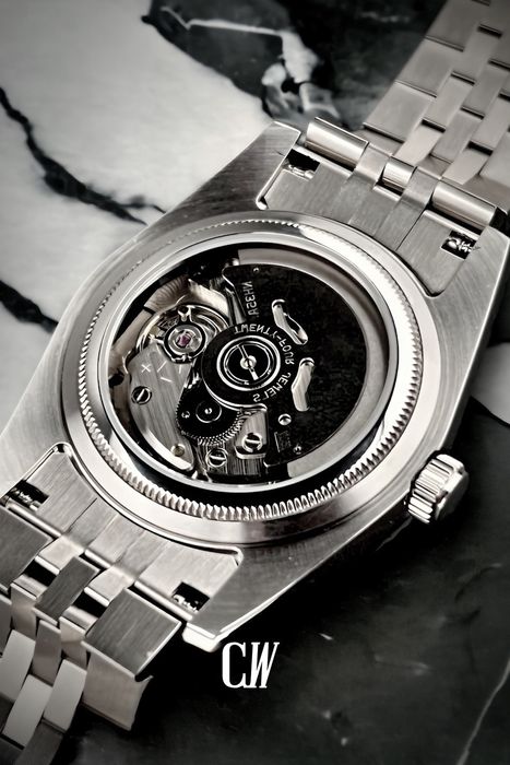 Custom Seiko mod datejust custom puzzle watch | Grailed