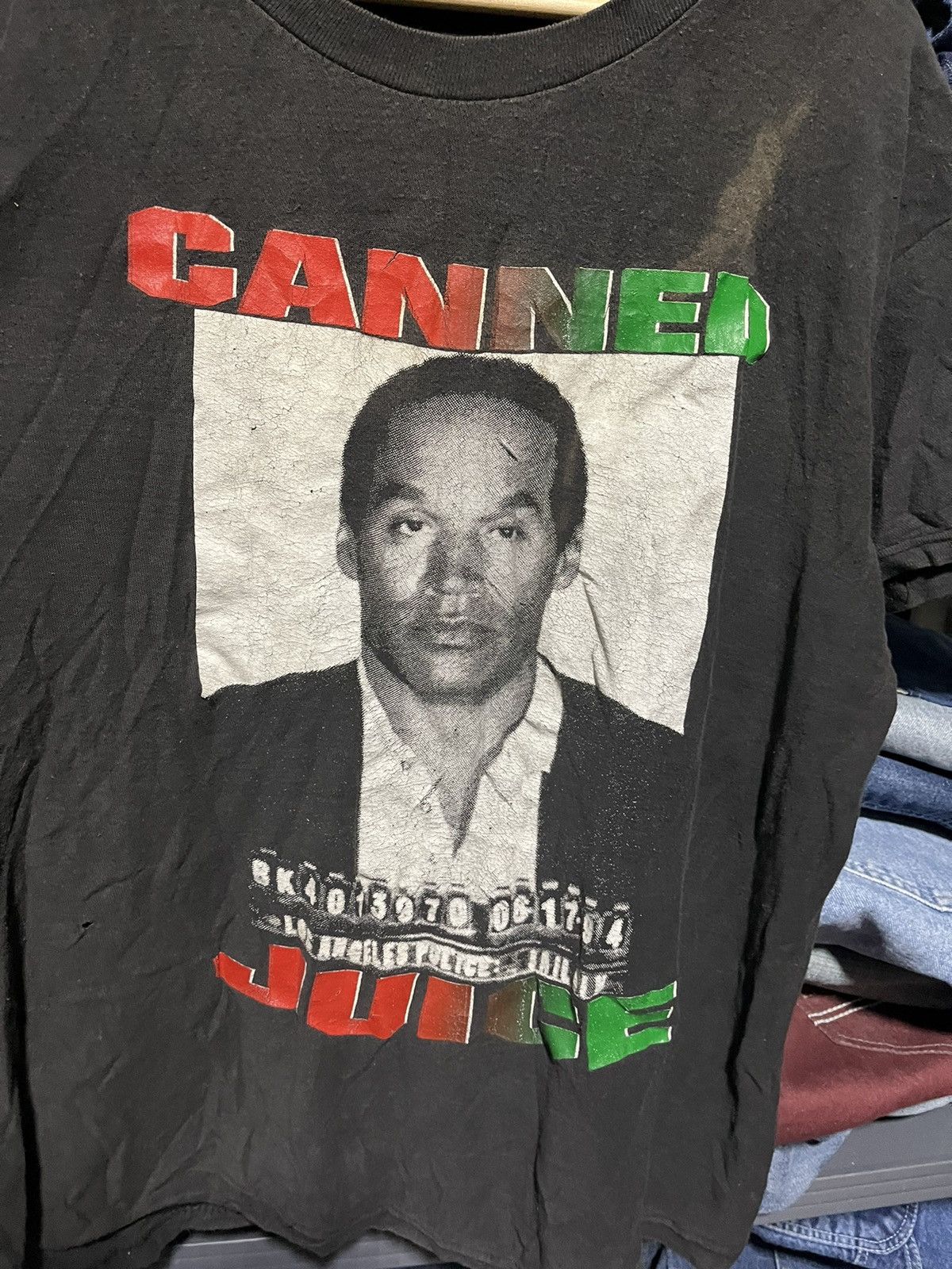 Rap Tees × Streetwear × Vintage Crazy Vintage 90s OJ Simpson Canned ...