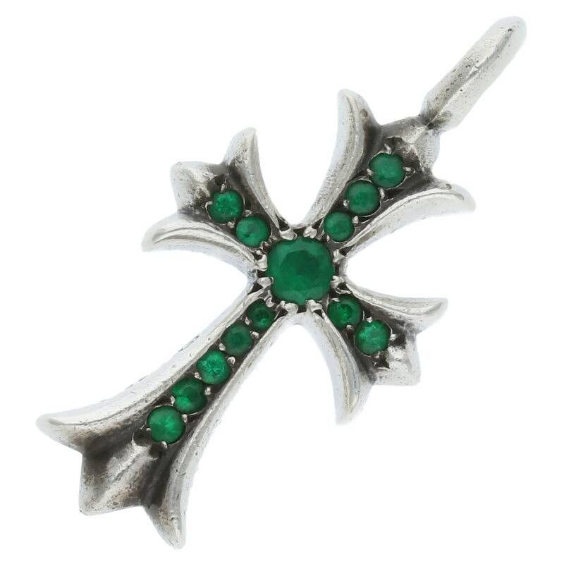 Chrome Hearts Chrome Hearts Tiny Emerald Cross Charm | Grailed