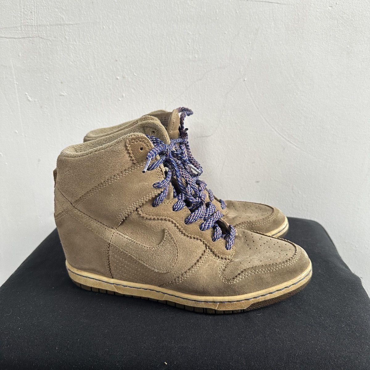 Japanese Brand × Nike Nike dunk wedge high heel sneakers | Grailed