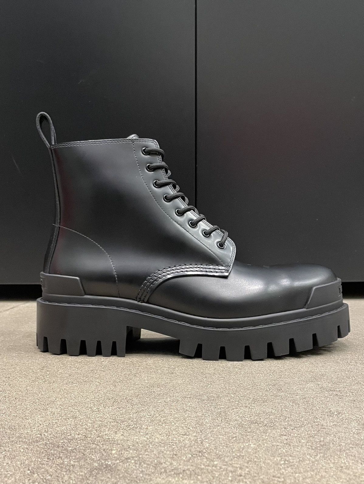 Balenciaga Balenciaga Strike Lace Up Boots | Grailed