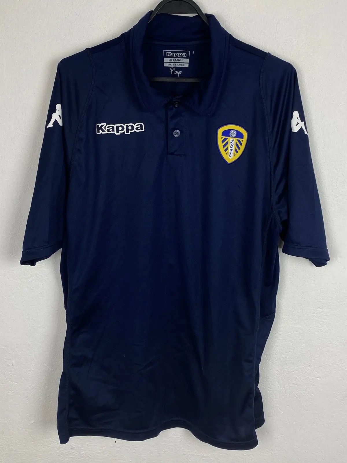 Kappa Leeds United Football Club x Kappa Soccer Jersey In Blue | Grailed
