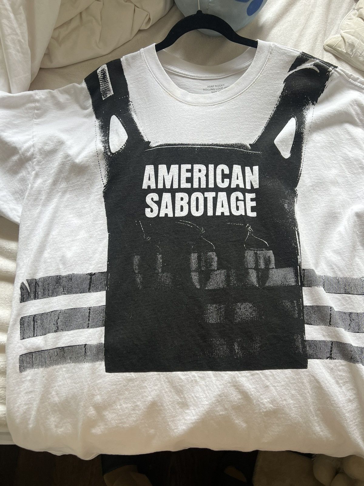 A$AP Rocky Asap Rocky, American Sabotage, Rolling Loud 2023 Merch | Grailed
