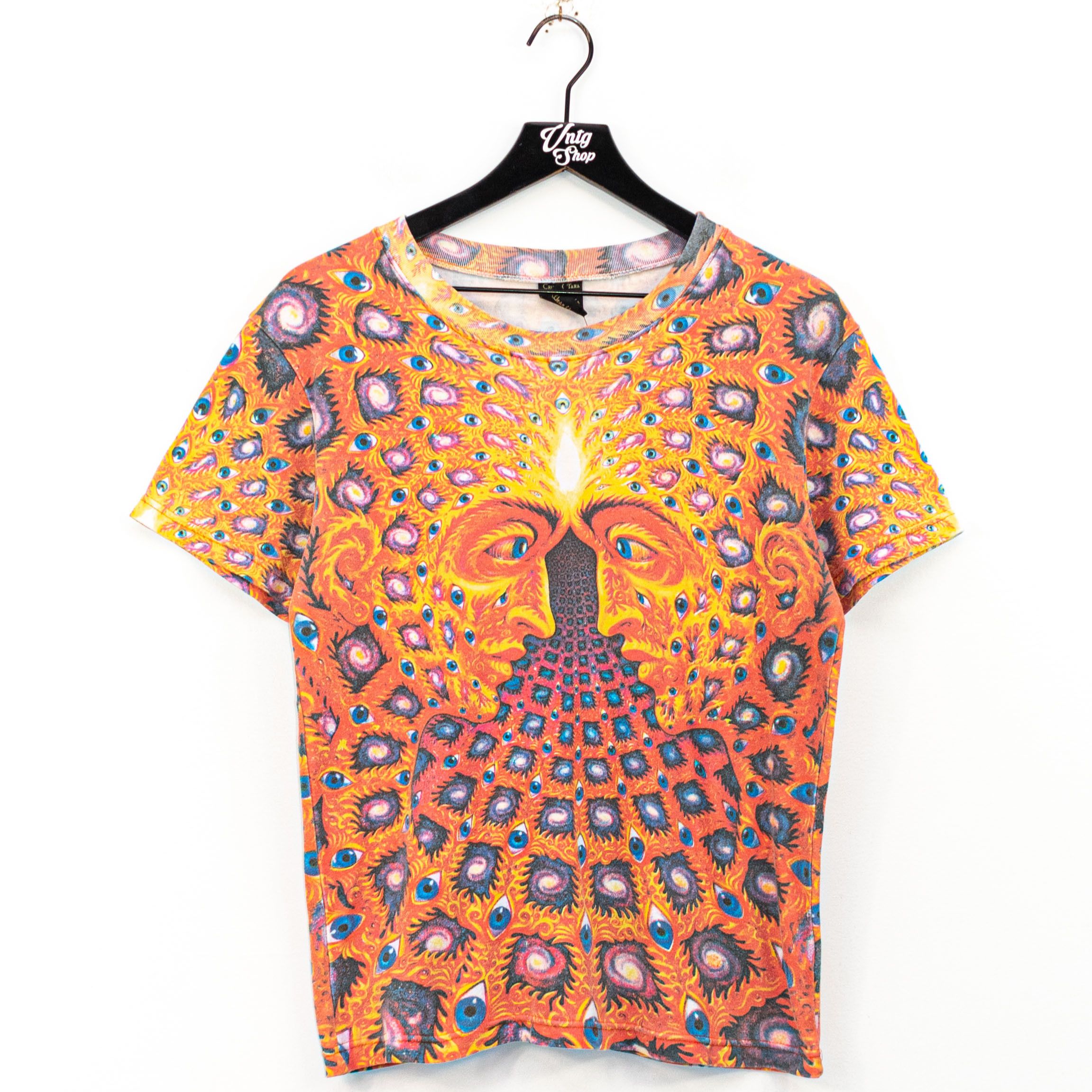 Vintage Crystal Tara InVisions Alex Grey Art Psychedelic AOP T-Shirt ...