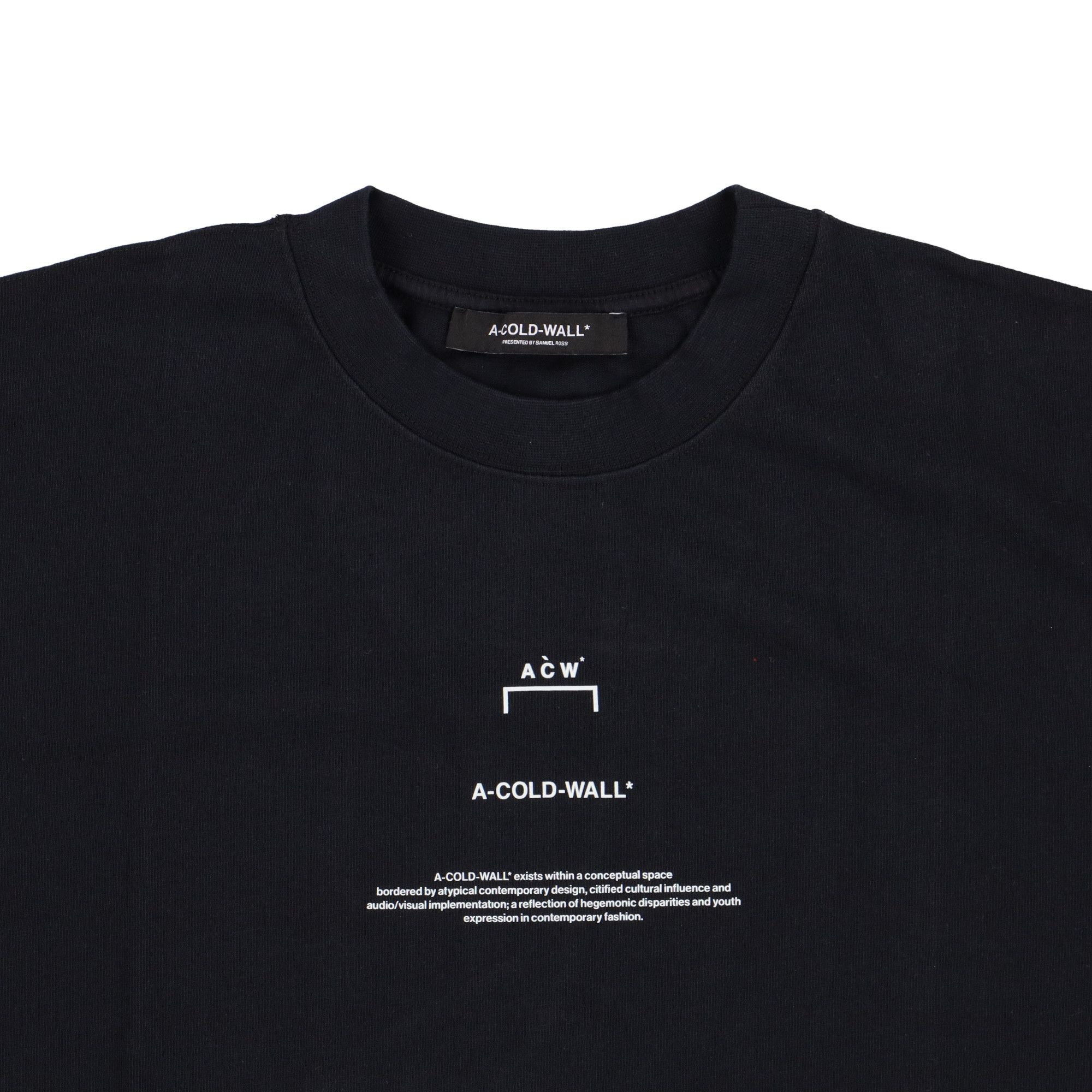 A Cold Wall Black Lunar New Year ACW Logo Oversized T-Shirt | Grailed