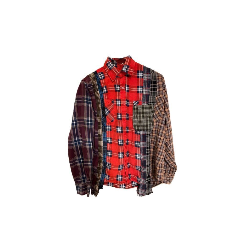 Vintage Rebuild by Needles Inspired Flannel Avante Garde | Grailed