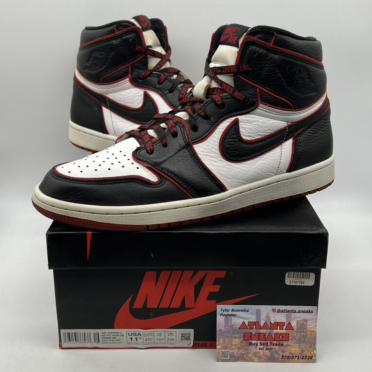 Jordan Brand × Nike Air Jordan 1 high bloodline | Grailed