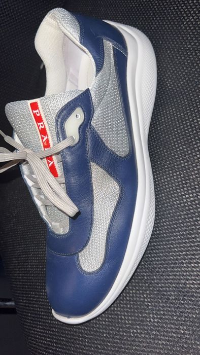 Prada Prada americas cup leather navy US 10.5 | Grailed