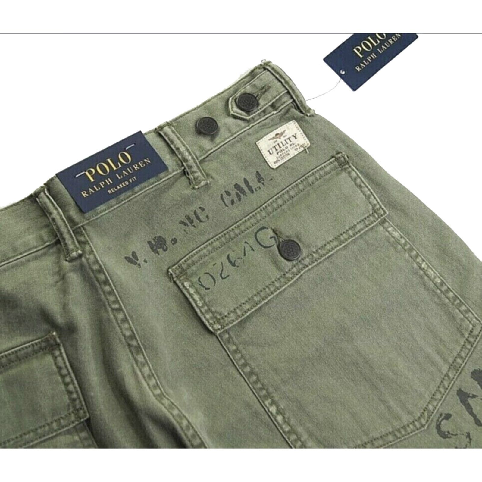 Polo Ralph Lauren NEW Polo Ralph Lauren Relaxed Fit Shorts! 33 Olive ...