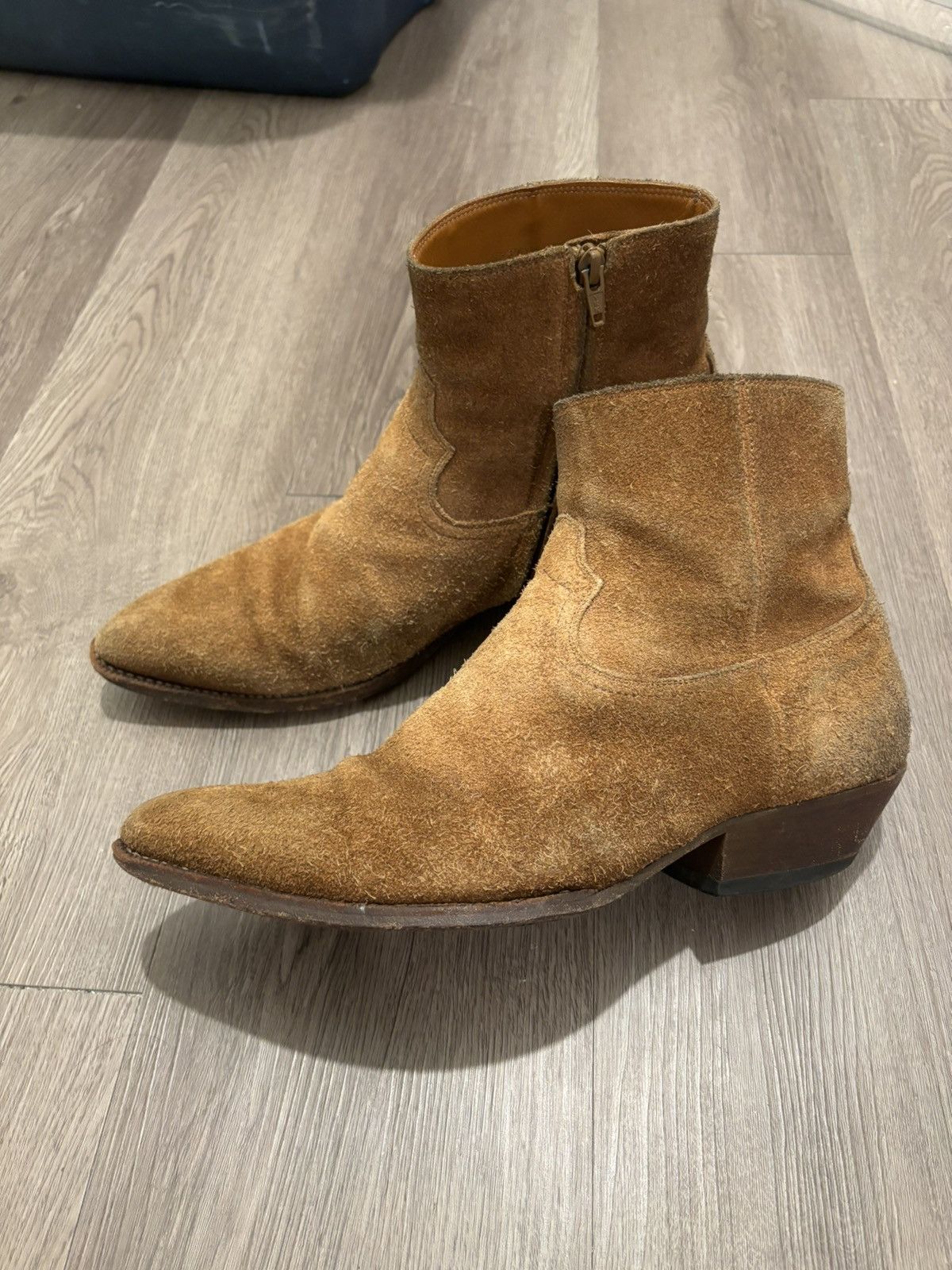 Saint Laurent Paris SLP Luka boots | Grailed
